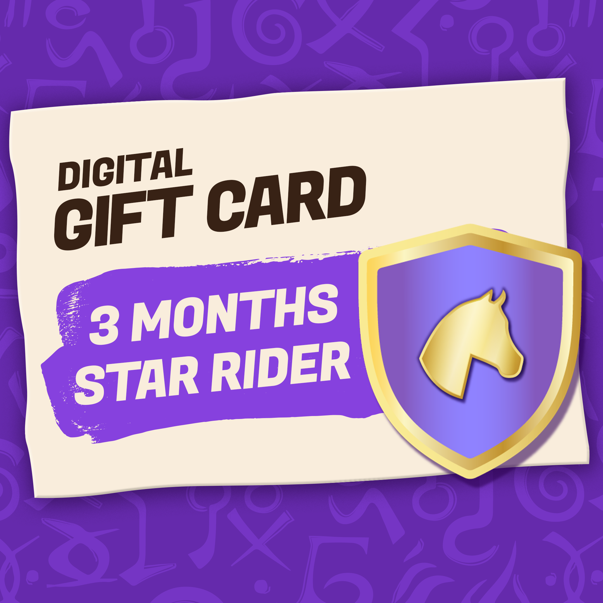 3 MONTHS’ STAR RIDER – Star Stable Gift Shop