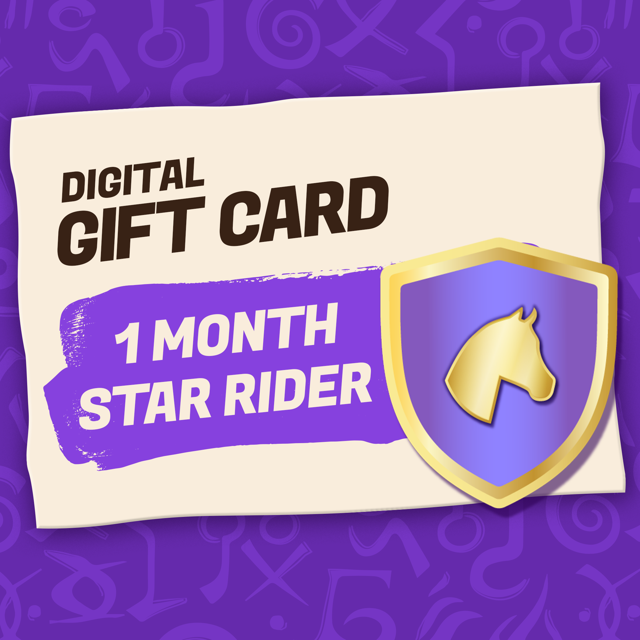 1 MONTH STAR RIDER – Star Stable Gift Shop